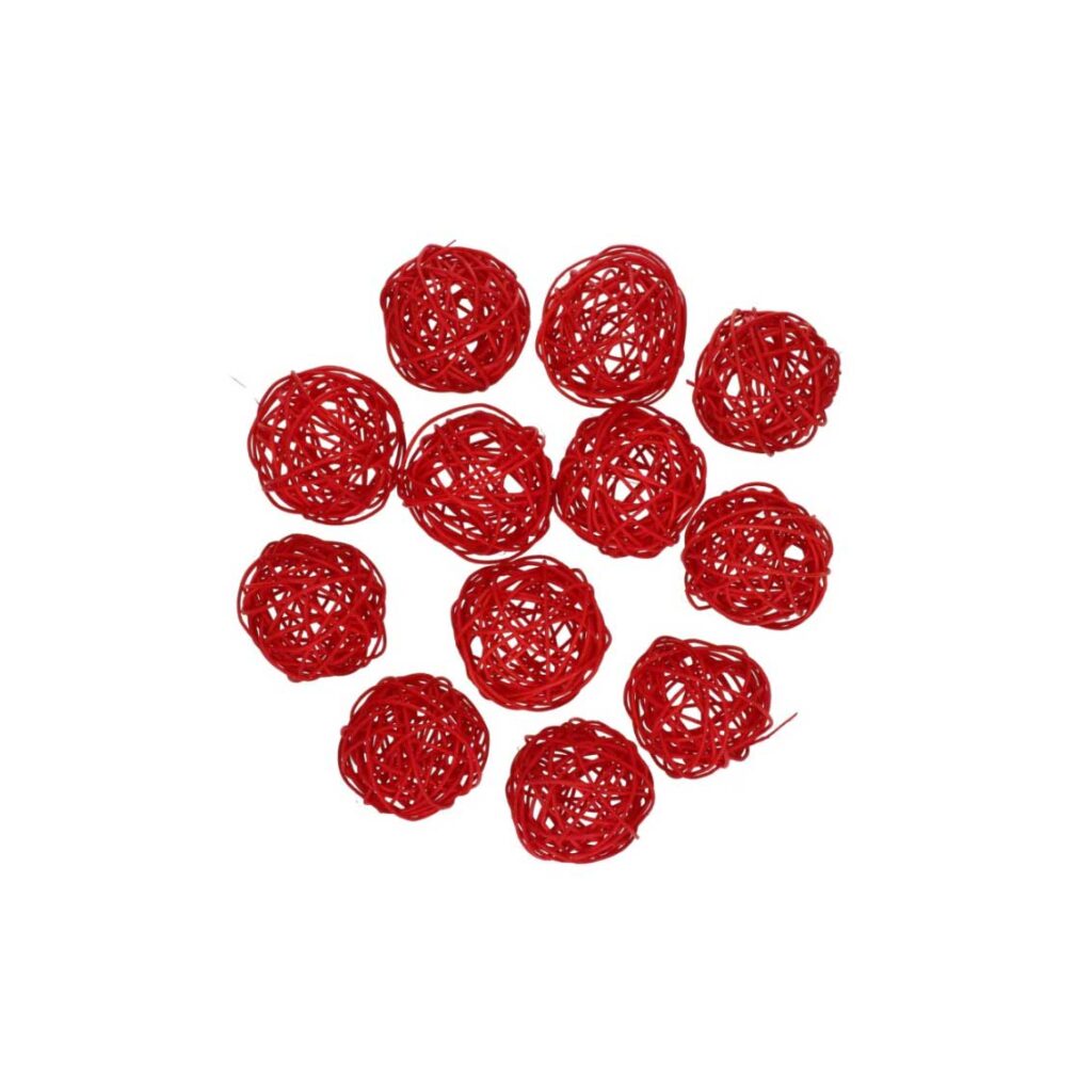 RATTAN BAL ROOD 12 PCS Incluyo